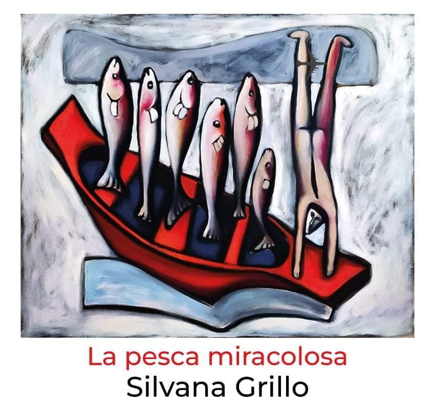 "La pesca miracolosa", opere di Silvana Grillo a Passoscuro ...
